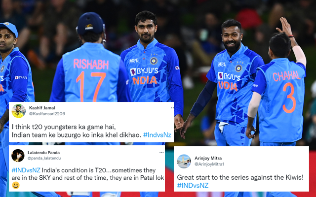 'Buzurgo ko inka khel dikhao'- Twitter elated as 'young' India team ...