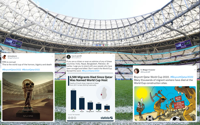 'World Cup of Horrors, Bigotry and Death'- Fans boycott Qatar for ...