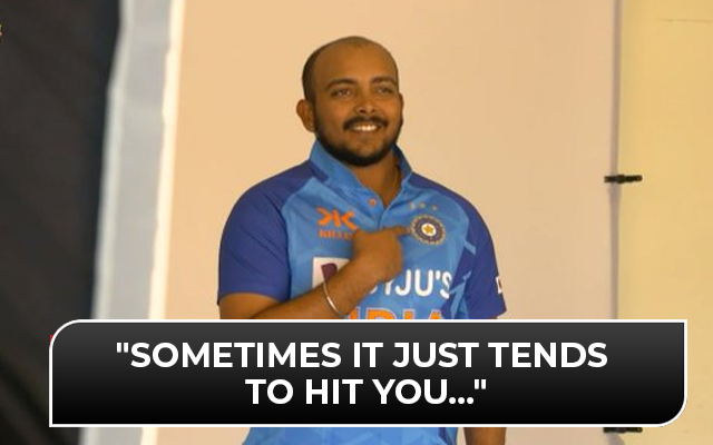 Prithvi Shaw opens up on his omission from playing XI in the T20I ...