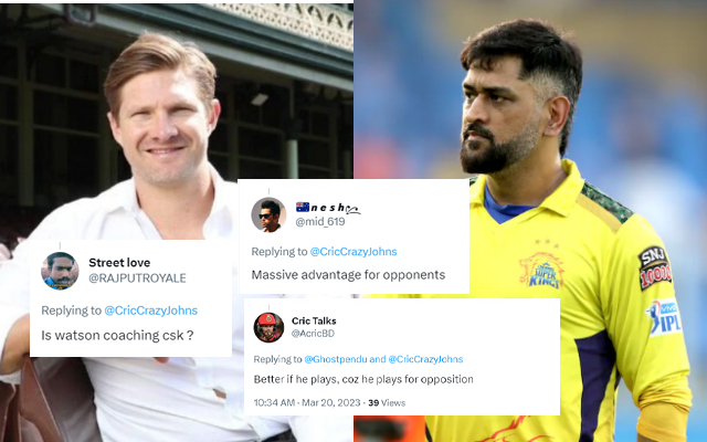 'Naya players ke liye jagah de do' - Fans troll Shane Watson as he says ...