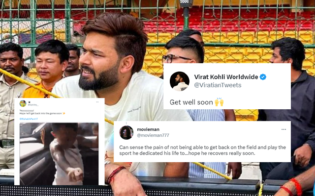'ODI WC tak aa jaana bhai, Bharat Ko tera zururat hai' - Fans react as Rishabh Pant gives update ...
