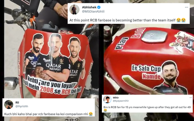 'Dil se RCB fan hai yeh toh'- Fans share their love as video of person ...