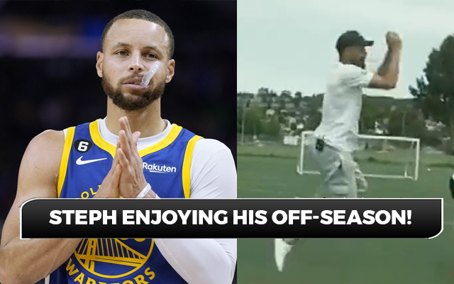 WATCH: NBA star Steph Curry hits the iconic Cristiano Ronaldo 'Siu ...