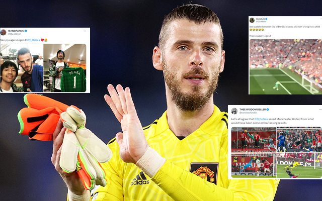 'Its been an Honour'- Fans teary eyed as David de Gea bids farewell to ...