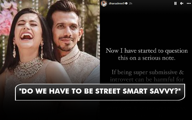 'Being introvert is harmful...'- Yuzvendra Chahal's wife Dhanashree Verma shares cryptic post ...