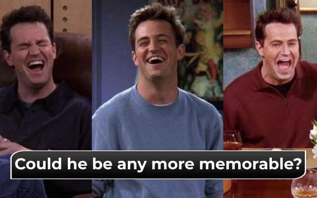 Most iconic moments of Matthew Perry as Chandler Bing on the sitcom ...